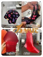 China Single Cold and Single Hot Vamp 3D Boot Upper Automatic Shaping Machine 450kg for Manufacturing Plant Efficiency Boost for sale