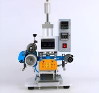 China 400 Semi-automatic Heat Pressing Machine for Hot Foil Stamping on Shoes Leather Paper PVC for sale