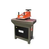 China 20ton Artificial Genuine Leather Car Seat Swing Arm Die Cutting Machine Rocker Press Clicker for Manufacturing Plant Shoe for sale