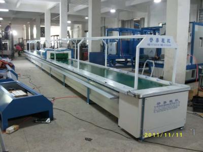 China Customized Shoes Lasting Production Line Shoe Pasting / Packing Conveyor Footwear Production Line for sale