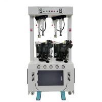China Hydraulic Double Station High Heel Shoe Sole Press Machine Shoe Machine Hydraulic Universal Shoe Sole Attaching Pressing Machine for sale