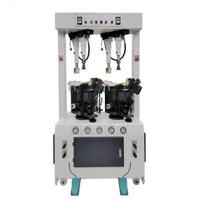 China Hydraulic Double Station High Heel Shoe Sole Press Machine Shoe Machine Hydraulic Universal Shoe Sole Attaching Pressing Machine for sale