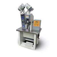 China Automatic Pneumatic Hole Punching & Eyeleting Shoe Making Machine for Handbags Manufacturing Plant for sale