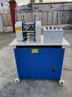 China 13cm Working Size Automatic Hydraulic Leather Belt Embosser & Leather Pattern Press Machine for sale