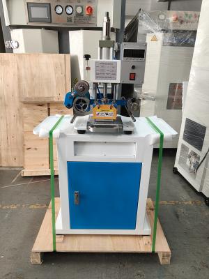 China Hot Foil Stamping Machine Automatic Roll Paper Pneumatic Hot Stamping Machine Leather Embossing Logo Indentation Business Card Gift Box Plastic Wood Brande for sale