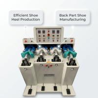China Horizontal Two Hot and Two Cold Back Part Moulding Machine Shoe Heel Seat Molding Machine Shoe Back Part Making Machine for sale