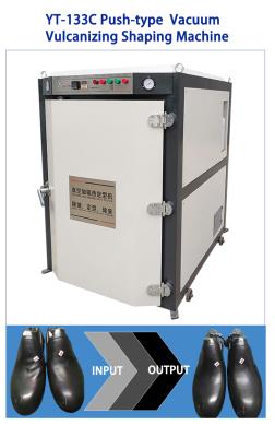 China 800-1000 Pairs Per Day Vacuum Forming Shoe Heat Setting Machine Closed Heating System for Wrinkle Removal and Fast Shoe Shaping Process for sale