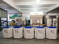 China Double Tanks Type Pneumatic Shoe Sole Press Attaching Laminating Machine Footwear Machine for sale