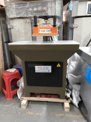 China 12Ton 12T Hydraulic Rocker Semi-Automatic Motor Artificial Leather/Genuine Leather Car Arm Clicker Press Die Cutting Machine for sale