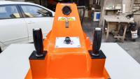 China Hydraulic Die Cutting Machine Offering Consumption Adjustable Swing Arm Height and Low Noise Operation for Leather Plastic Leather Foam for sale
