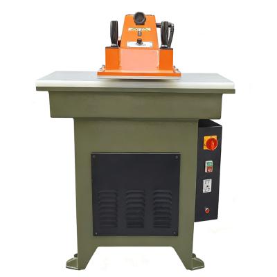 China Hydraulic Die Cutting Machine Offering Consumption Adjustable Swing Arm Height and Low Noise Operation for Leather Plastic Leather Foam for sale