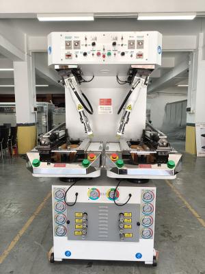 China Double Station Sole Pressing Machine, Automatic Hydraulic Walled Shoe Sole Pressing Machine Shoe Making Equipment for sale