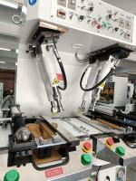 China Double Station Sole Pressing Machine, Automatic Hydraulic Walled Shoe Sole Pressing Machine Shoe Making Equipment for sale