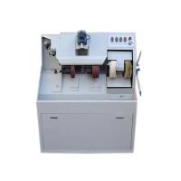 China Shoe Making Machine with Dual Grinding Wheels for Polishing Heel Bend and Edges Suitable for Various Shoe Types for sale