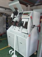 China Shoe Making Machine with Dual Grinding Wheels for Polishing Heel Bend and Edges Suitable for Various Shoe Types for sale