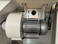 China Leather Skiving Machine with 50mm Max Skiving Width Double Motor Drive and Dust Collection System for Shoe Making for sale