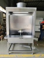 China Small Water Circulation Spray Painting Water Curtain Cabinet with Energy-Efficient Design and 80cm Working Width for sale