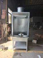 China Small Water Circulation Spray Painting Water Curtain Cabinet with Energy-Efficient Design and 80cm Working Width for sale