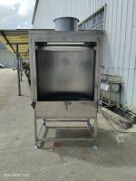 China Stainless Steel 220V Portable Water Curtain Spray Paint Cabinet Industrial Booth for sale