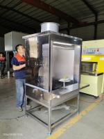 China Stainless Steel 220V Portable Water Curtain Spray Paint Cabinet Industrial Booth for sale