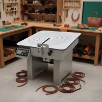 China New Woven Leather Handbag Strap Cutting Machine for Bag Shoemaking for sale