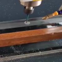 China Single Head 3 Axis Cnc Upvc Window And Door Machine Profiling Water Slot for sale