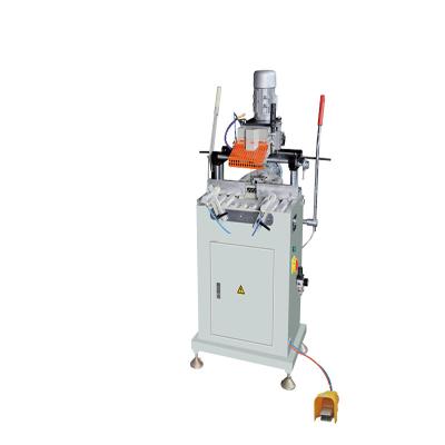 China Aluminum UPVC Window Door Lock Hole Milling Machine Copy Router 1.5-3mm Wall Thickness for sale