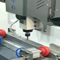 China CNC ALUMINIUM PROFILE PROCESSING ROUTING PVC WINDOW HOLE ALUMINUM DRILLING MILLING MACHINE for sale