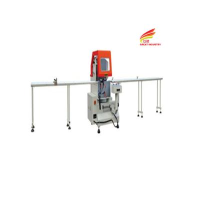 China SINGLE HEAD ALUMINUM CUTTING SAW 45 DEGREE 90 DEGREE CUTTING ANGLE for sale