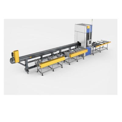 China 12.5kW Aluminum Window Door Sawing Laser Machining Center 7 Process Integration for sale
