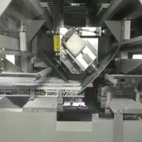 China Aluminum Profile Corner Cutting Machine 45 90 Degree CNC Double Head Saw for UPVC Windows for sale