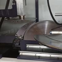 China Aluminum Profile CNC Cutting Saw PVC Profile Machining Center 1500mm Stroke Notching Machine for sale