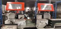 China CNC Double Mitre Saw Aluminum Wood Window Double Head Cutting Saw 5 Axis for sale