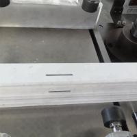 China AUTOMATIC PVC MILLING MACHINE WATER SLOT MILLING LENGTH ADJUSTABLE 100MM for sale
