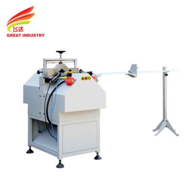China V Shaped Saw Groove PVC Profile Cutting Machine 380V 50Hz Pneumatic for sale