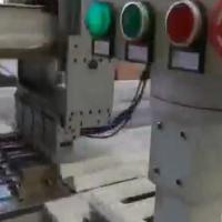China Automatic UPVC Window Wool Strip Insertion Machine 45 90 Degree Profile Processing for sale