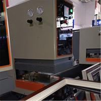 China Four Point Pvc Upvc Corner Welding Machine With Joining Blades for sale