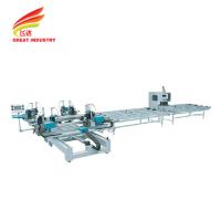 China Auto Welding Cleaning PVC Door Manufacturing Machine 15KW Production Line for uPVC Windows for sale