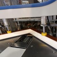 China Upvc windows machines 3 axis cnc pvc window corner cleaning machine for sale