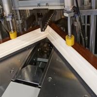 China PLASTIC WINDOWS WELDING PVC DOOR WINDOW MACHINES CNC CORNER CLEANING MACHINE for sale