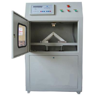 China STRENGTH TESTING PVC WINDOW DOOR MACHINE PROFILE WELDING SLIDING PLATE SUPPORT for sale