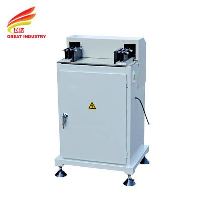 China Sealed Cover Milling PVC Profile Making Machine 0.75kw for processing flute for sale