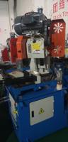 China CNC Single Head Cutting Pipe Profile Machine Semi-Automatic 45 Degree Low Vibration for sale