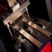 China Automatic Aluminum Profile Punching Machine Cutting and Punching 10 Tubes 0.05mm Precision for sale