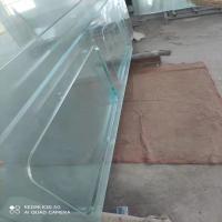 China 3 Axis Cnc Glass Milling Machine Edeging Cutting With 2 Glazing Beads for sale