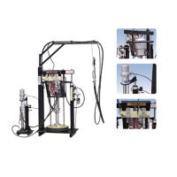 China Manual Flat Glass Coating Machine for Insulating Glass Silicone Sealant Application 2 Component for sale