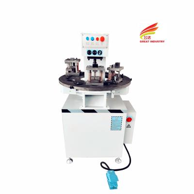 China Aluminum Window Door Punching Machine Hydro Pneumatic 4-6 Mould Sets for UPVC Profile for sale