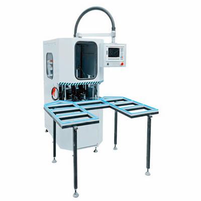 China Intelligent CNC Corner Cleaning Machine for PVC Windows 2 Axis 5 Tools for sale