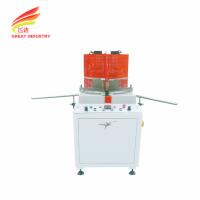 China PVC Single Head Welding Machine for UPVC Window Profiles 30-180 Degree Welding Angle for sale