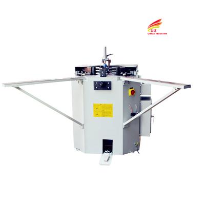 China Aluminum UPVC Window Door Frame Making Machine Hydraulic Corner Crimping 0.2mm Precision for sale